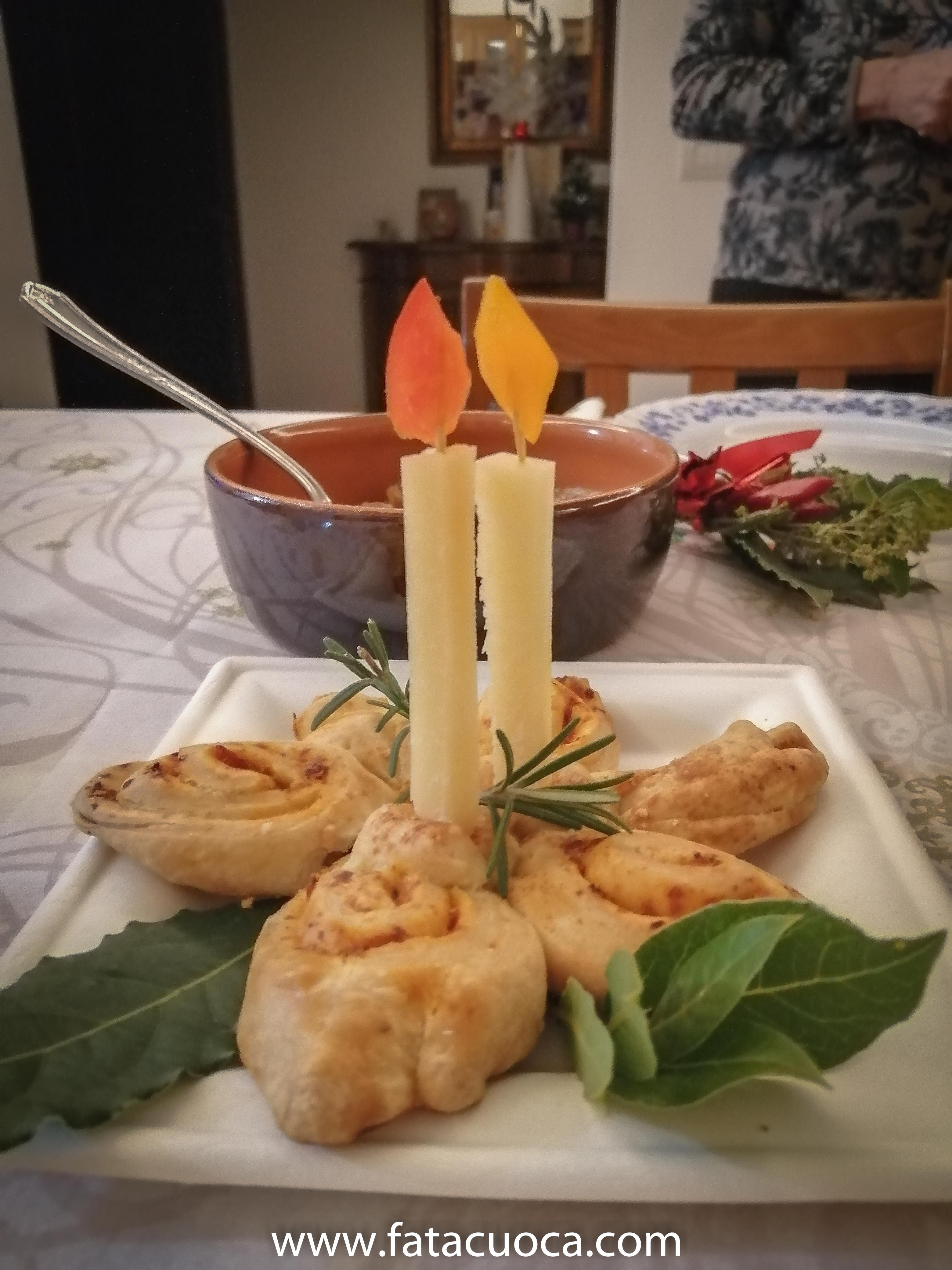 CANDELINE DI PARMIGIANO – FATA CUOCA